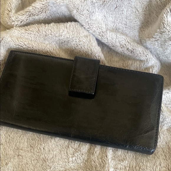 HOBO | Bags | Black Softleather Hobo Wallet | Poshmark